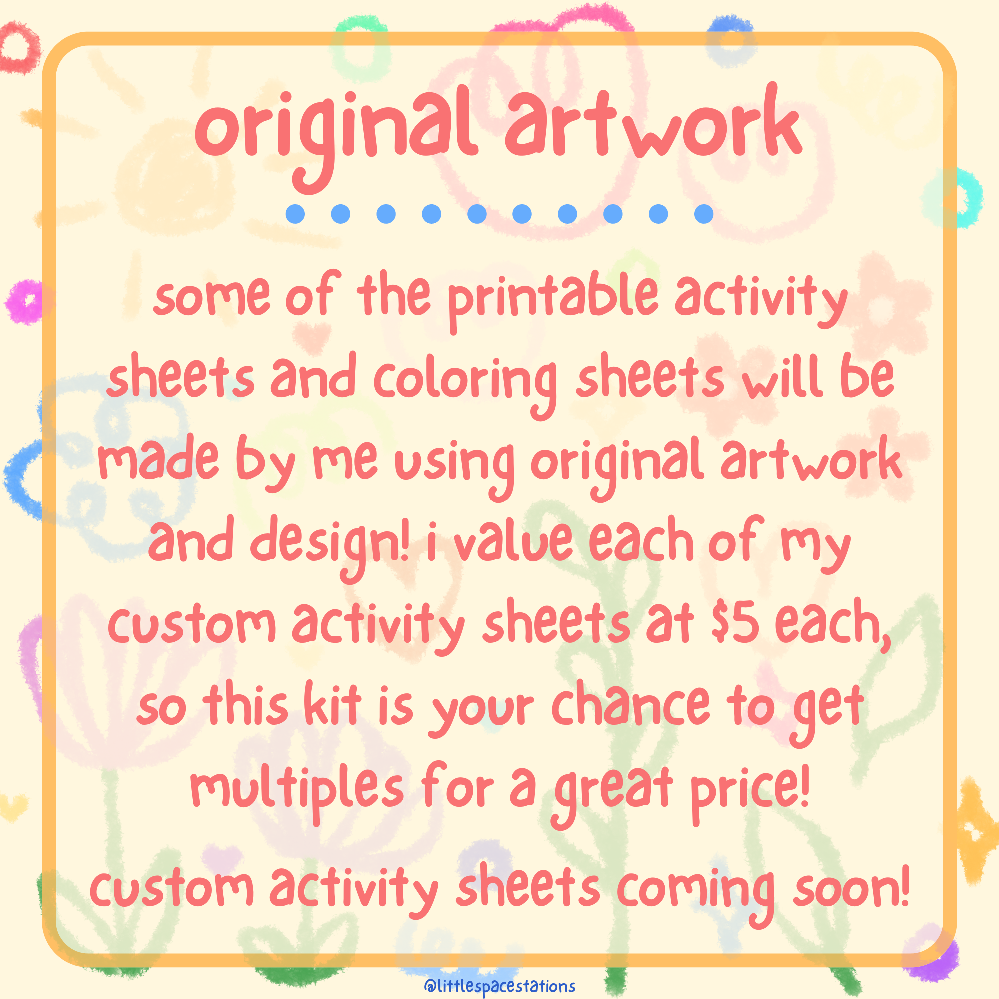 age regression coloring & activity set add on – littlespacestations