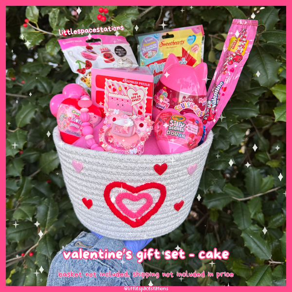 little space / age regression valentine's gift set - cake ...